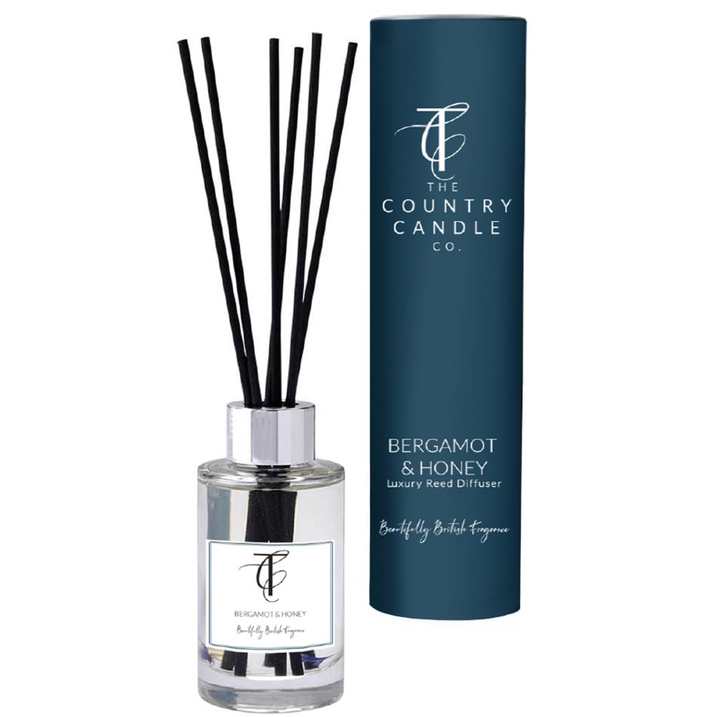 PASTELS - Bergamot & Honey Reed Diffuser - The Country Candle Co.