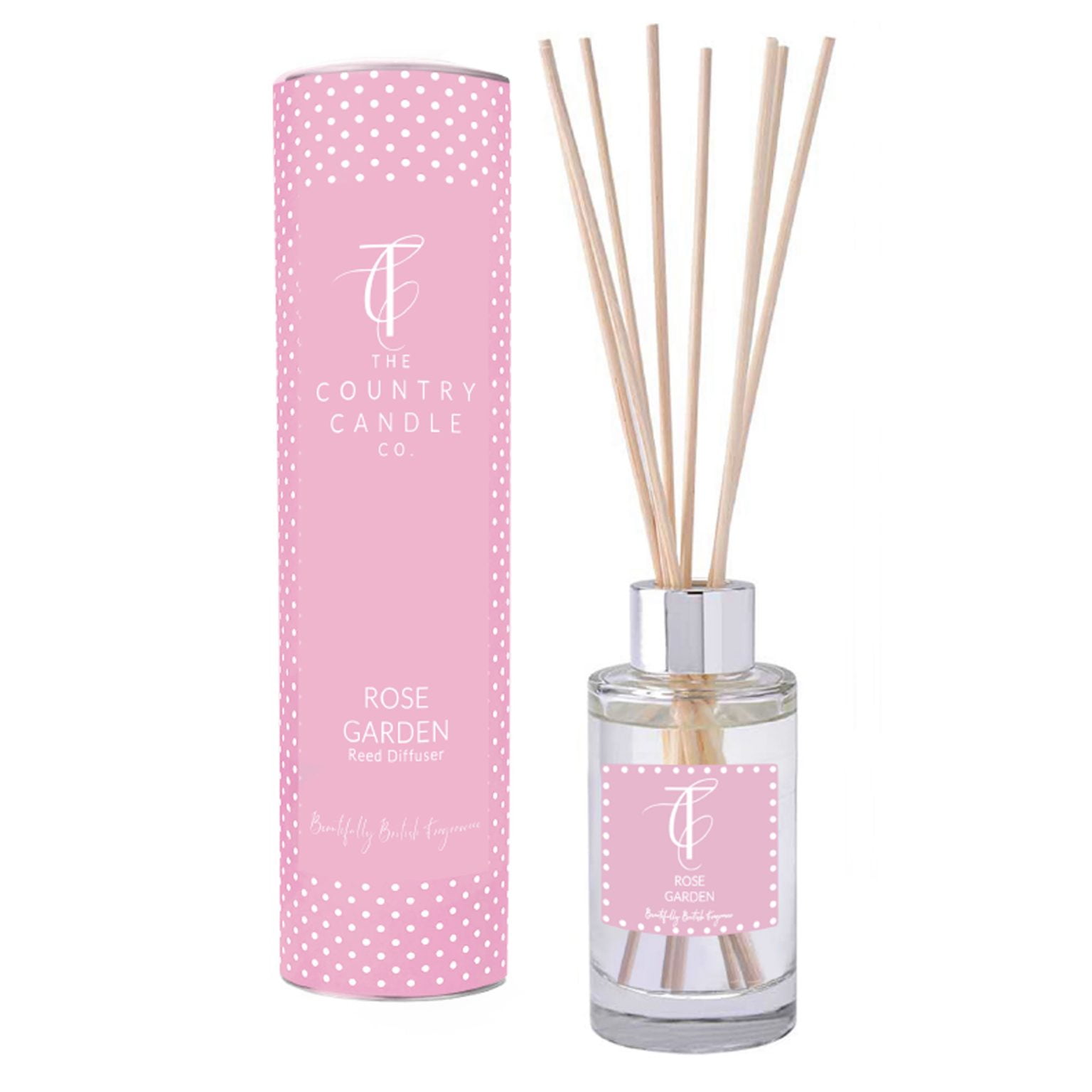 QUINTESSENTIAL-Rose Garden Reed Diffuser - The Country Candle Co.