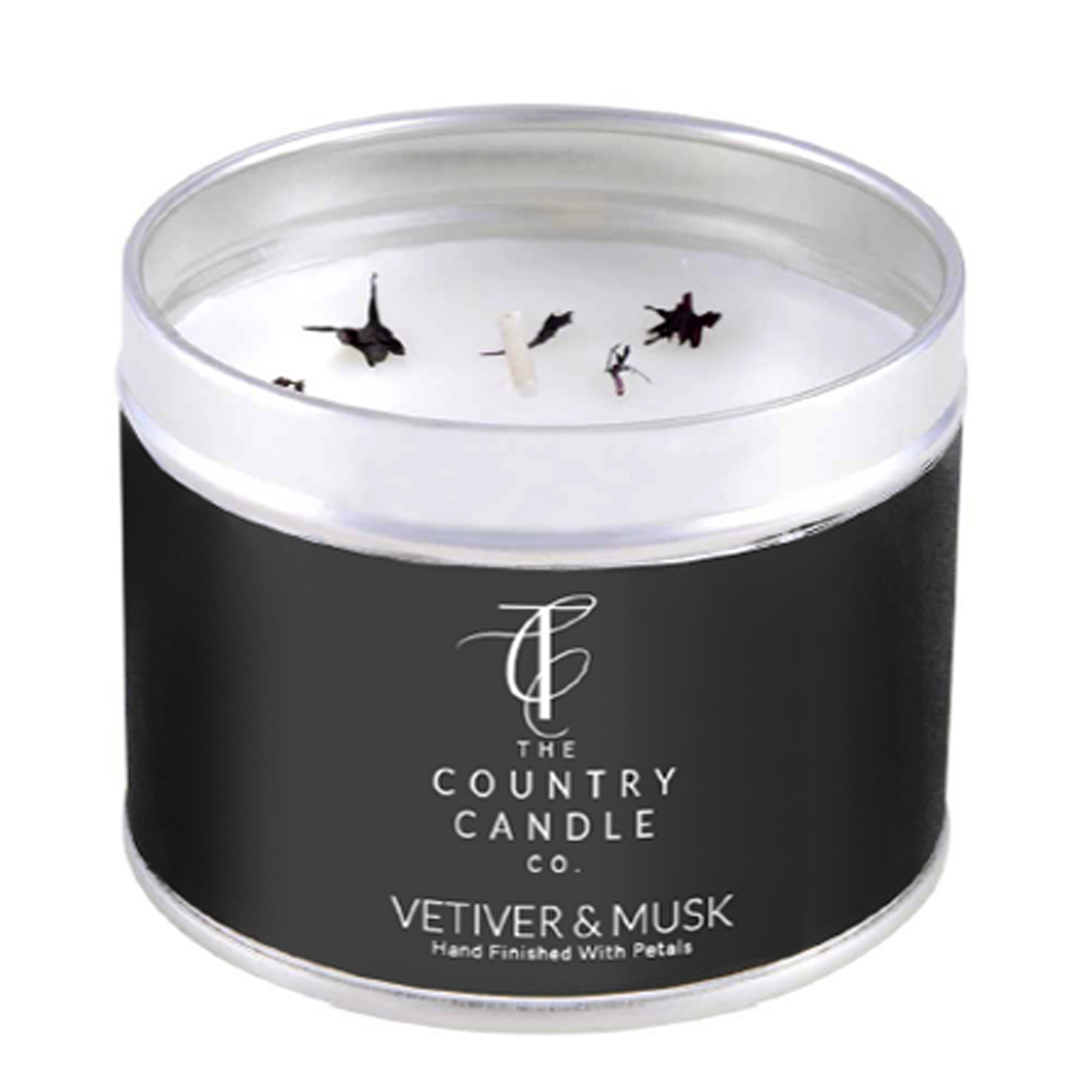 PASTELS-Vetiver & Musk Tin Candle - The Country Candle Co.