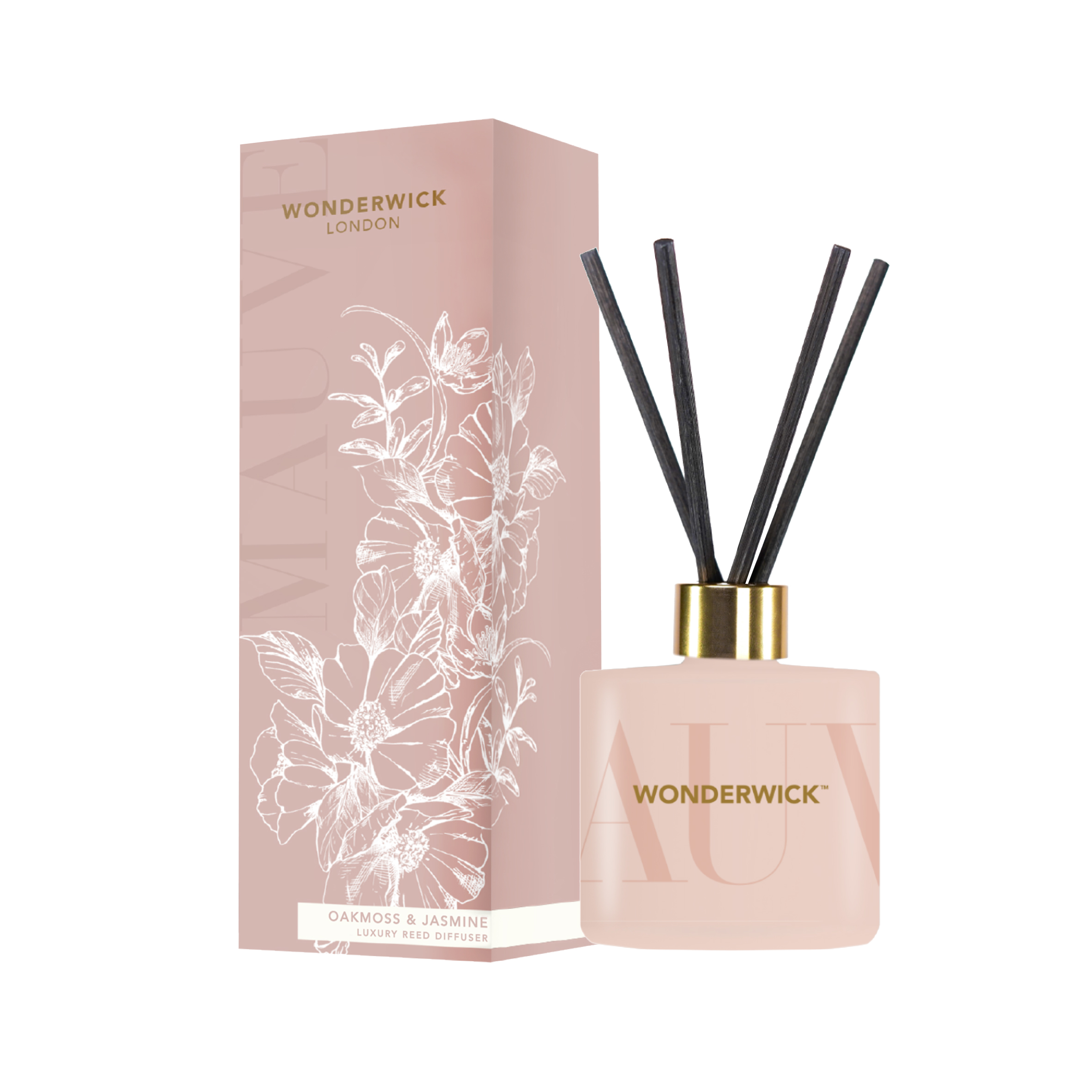 WONDERWICK - Mauve - Oakmoss & Jasmine 200ml Reed Diffuser - The Country Candle Co.