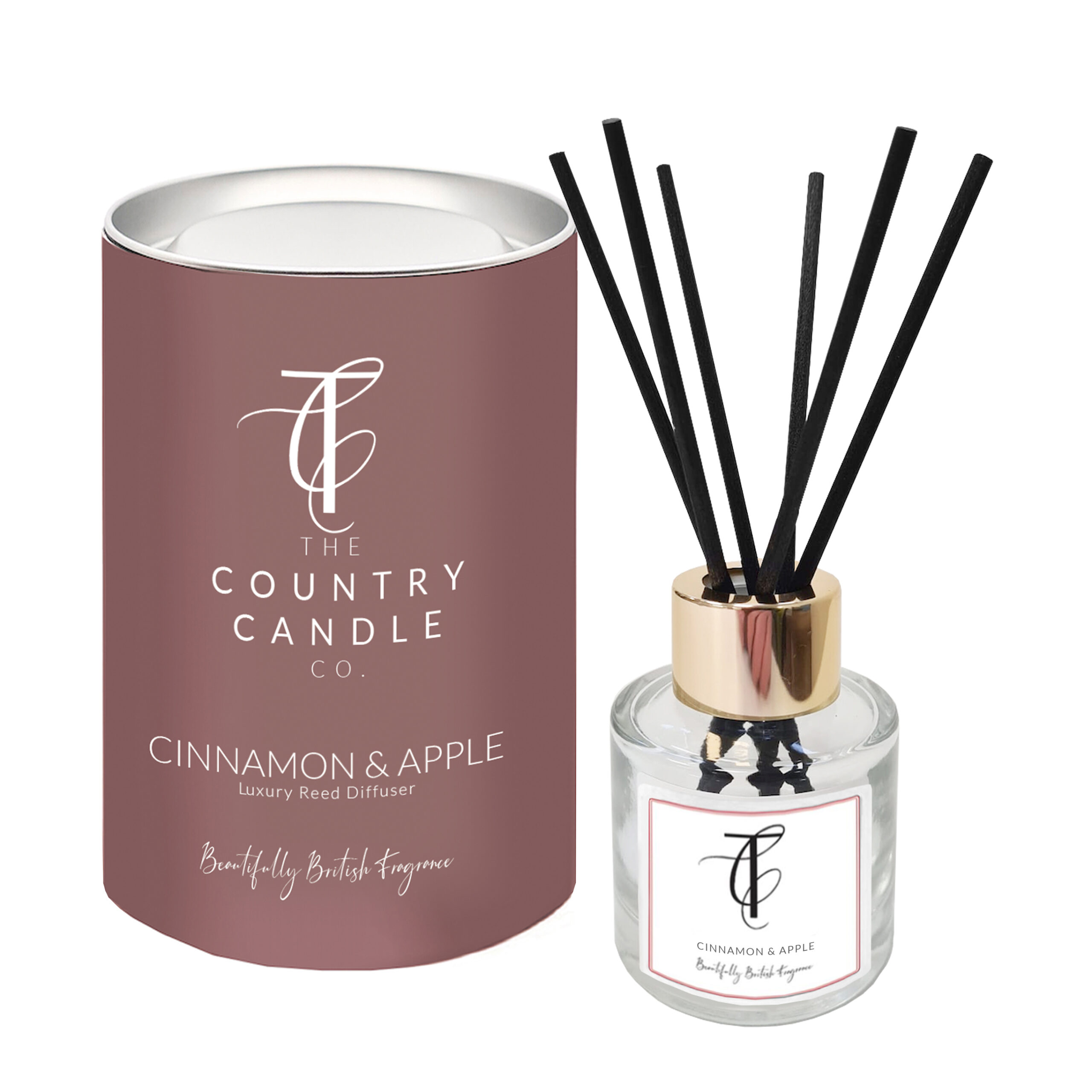 SEASONAL PASTELS-Cinnamon & Apple Reed 50ml Diffuser - The Country ...