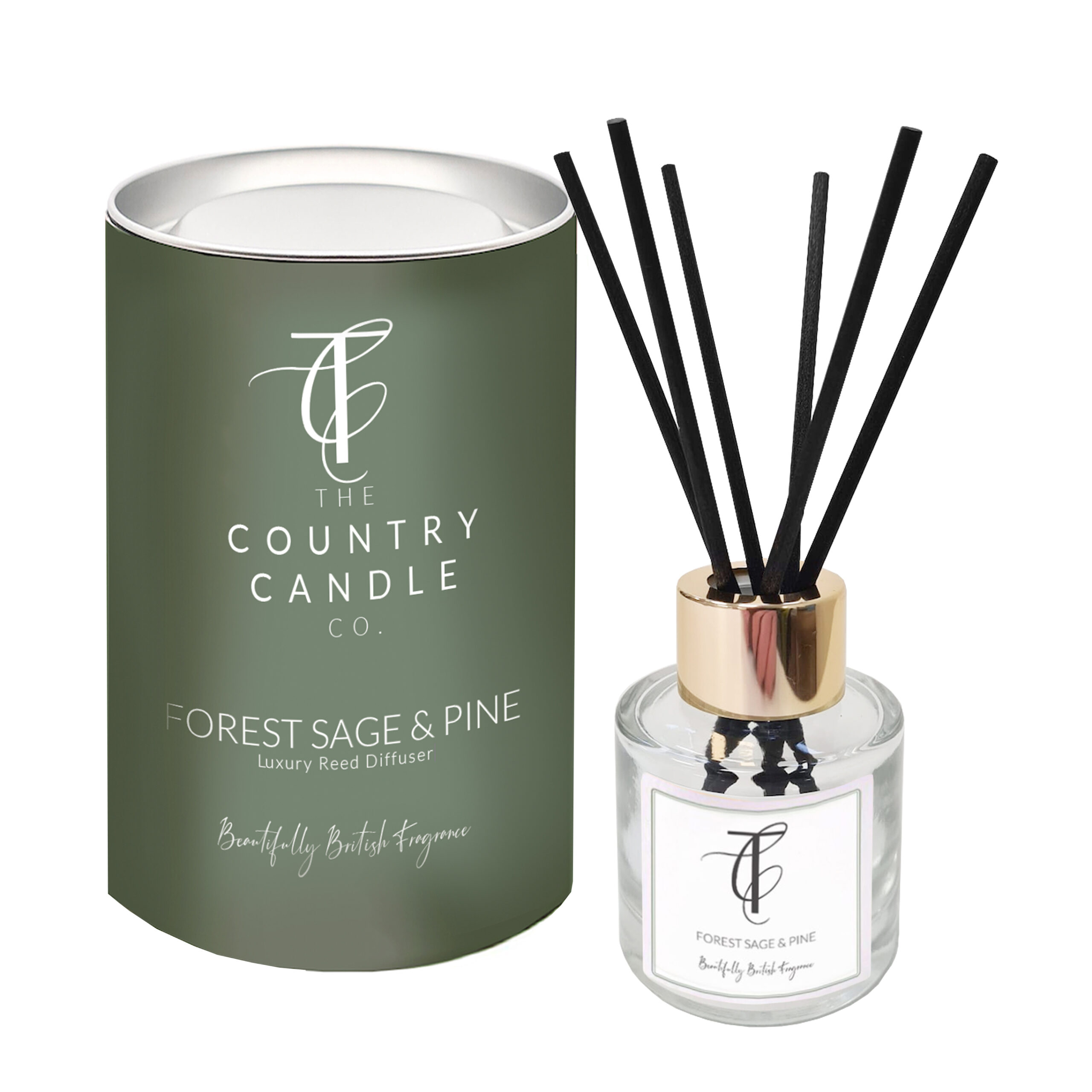 SEASONAL PASTELS-Forest Sage & Pine Reed 50ml Diffuser - The Country ...