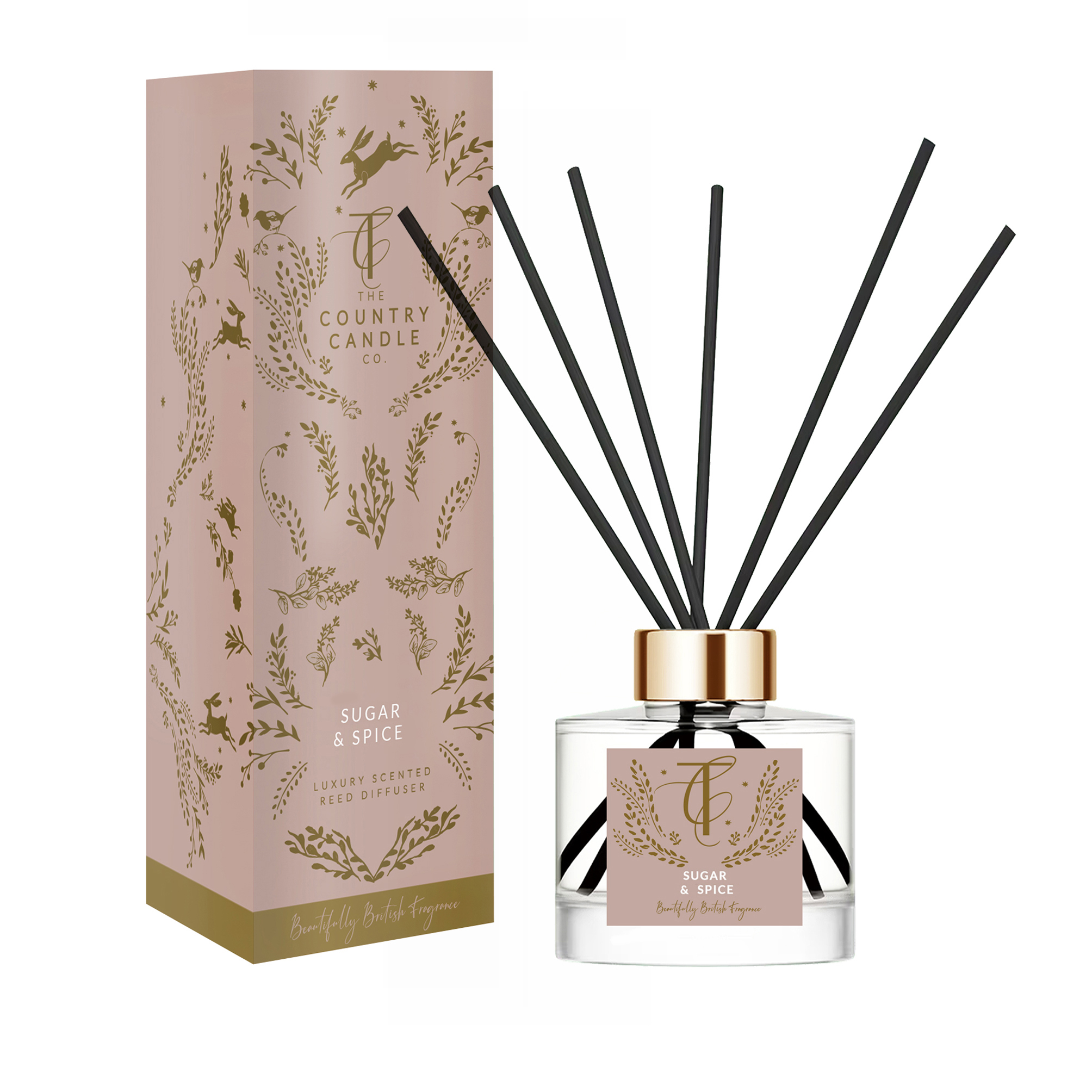 ENCHANTED WOODLAND-Sugar & Spice 100ml Reed Diffuser-Available from Aug ...