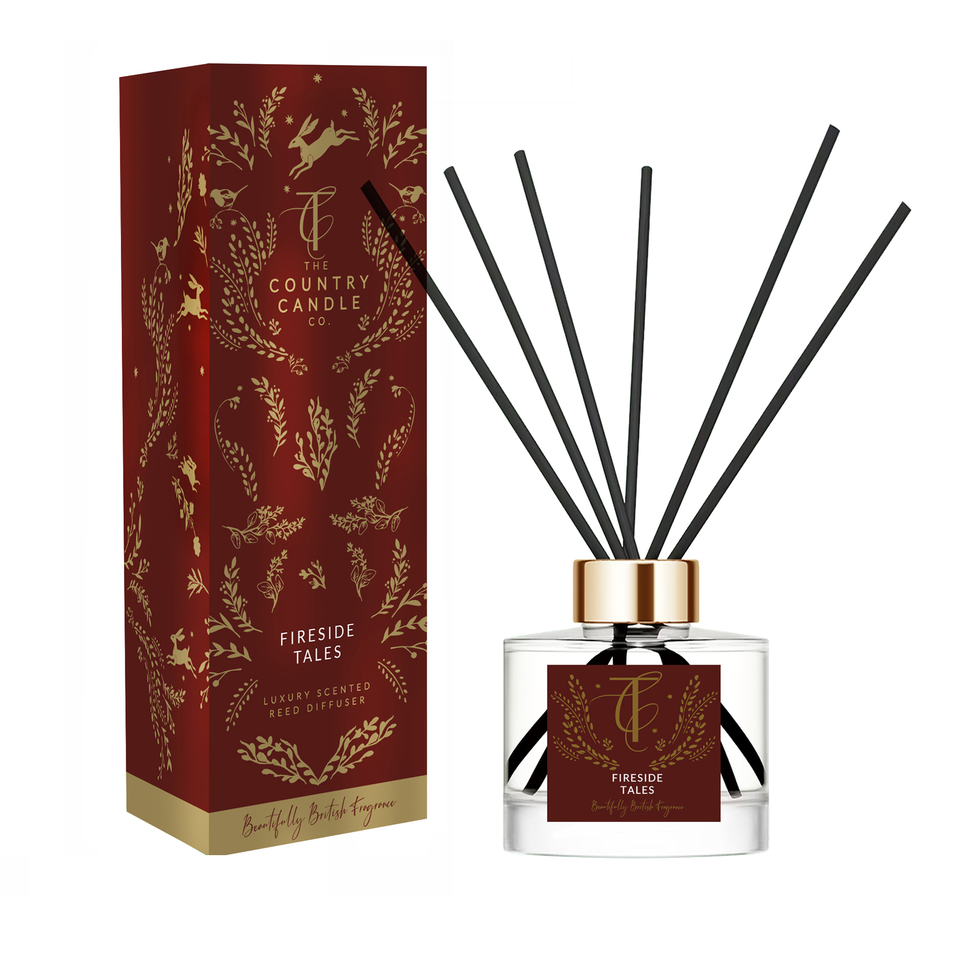 ENCHANTED WOODLAND-Fireside Tales 100ml Reed Diffuser - The Country ...