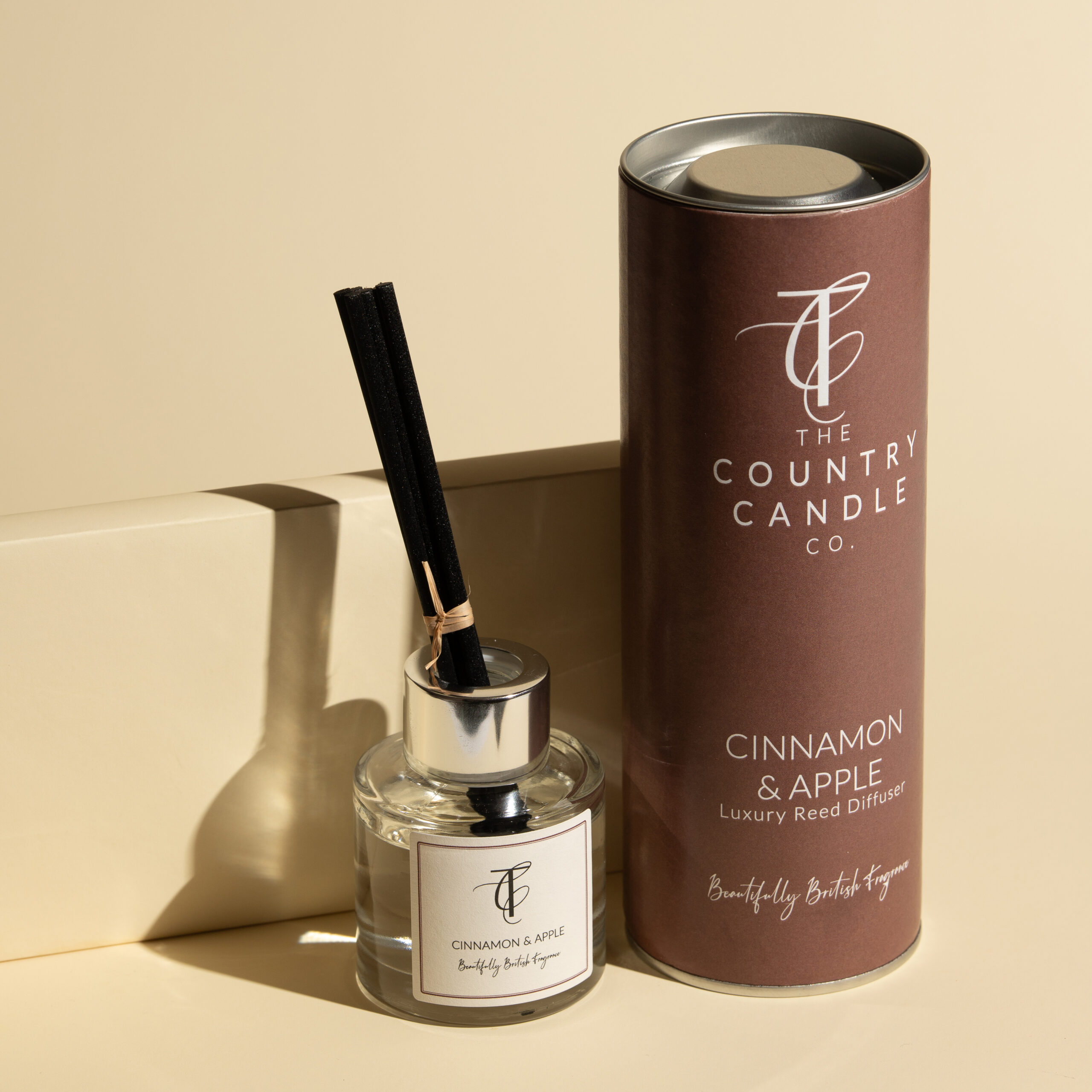 SEASONAL PASTELS-Cinnamon & Apple 50ml Reed Diffuser-DISCONTINUING ...