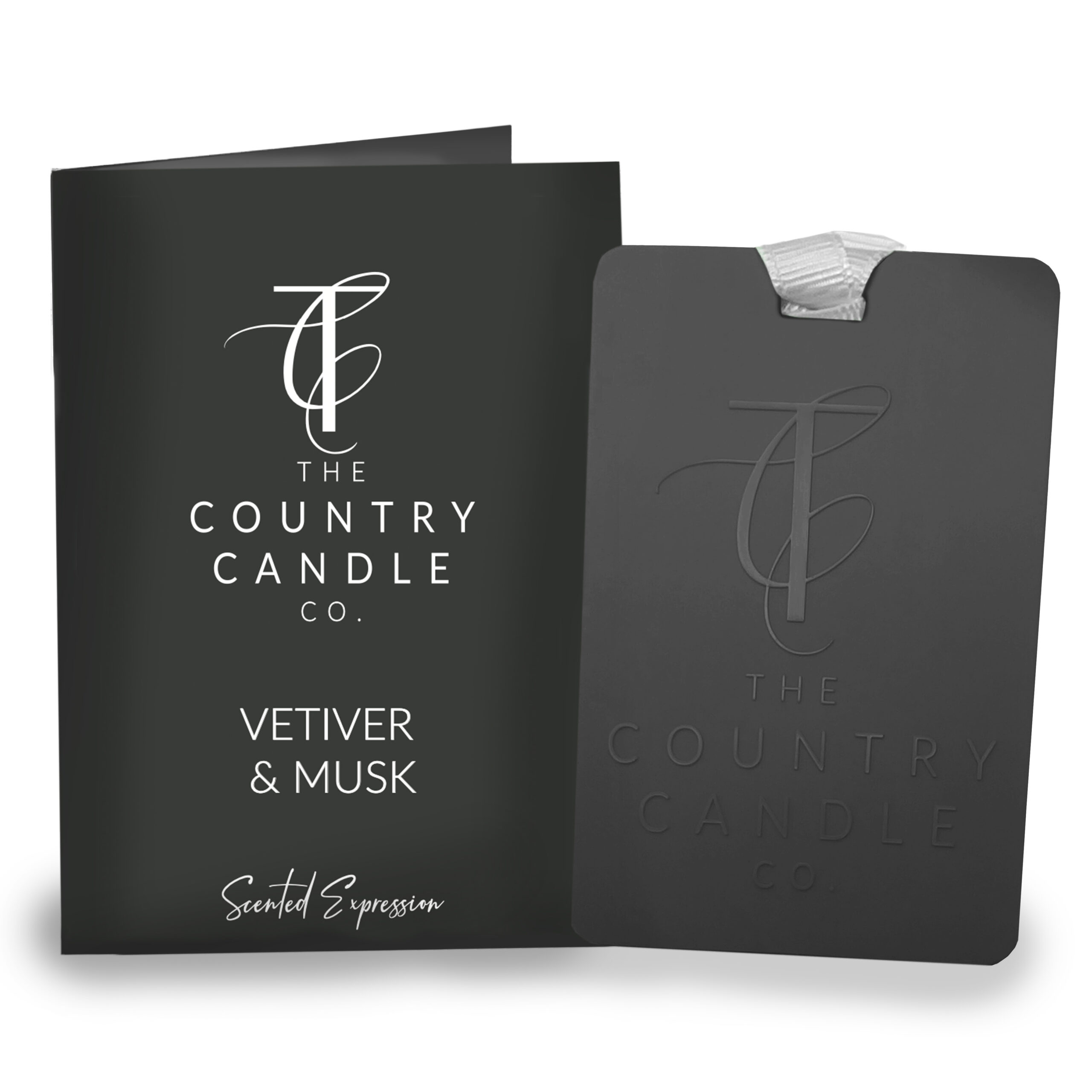 SCENTED EXPRESSIONS-Vetiver & Musk Fragrance Card - The Country Candle Co.