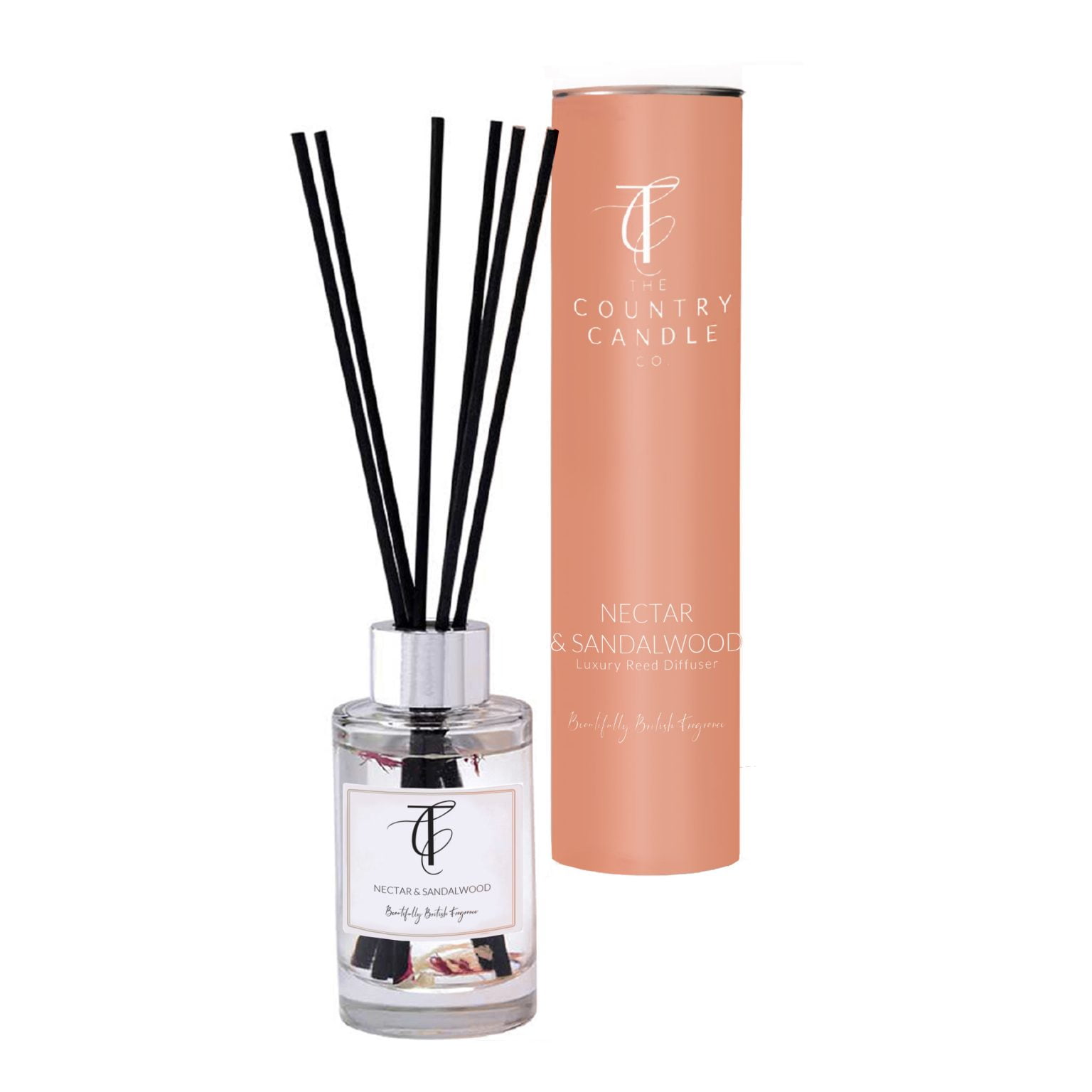 PASTELS-Nectar & Sandalwood 100ml Reed Diffuser - The Country Candle Co.